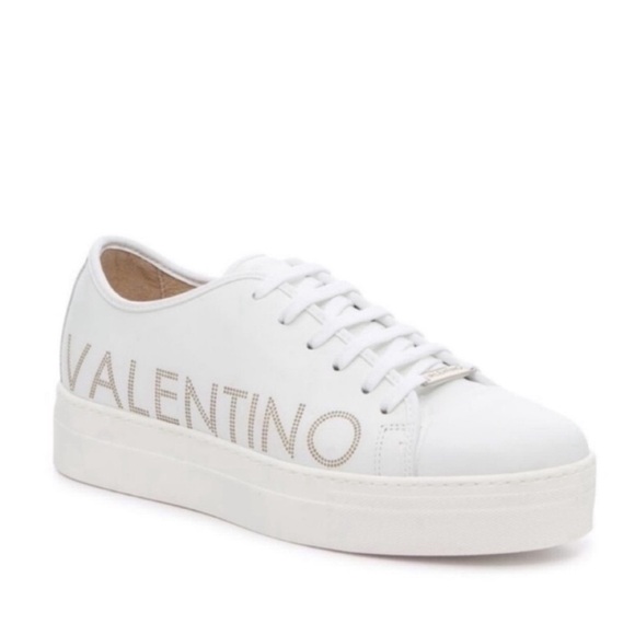 Valentino | Shoes | New Valentino Dalia Platforms Leather Sneakers By ...